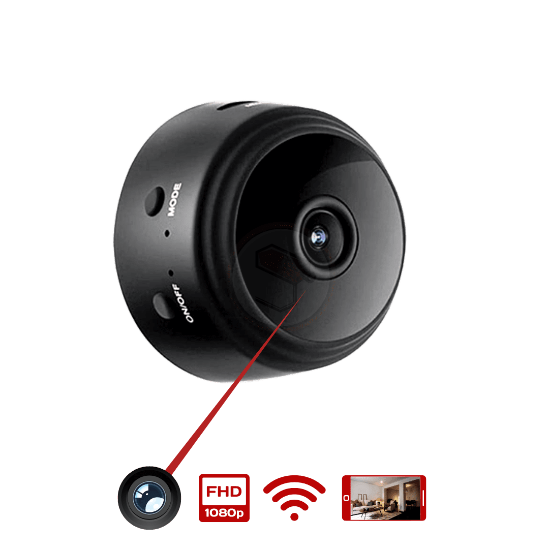Mini Caméra Espion Full HD WiFi Pas Cher - SAURON SECURITE