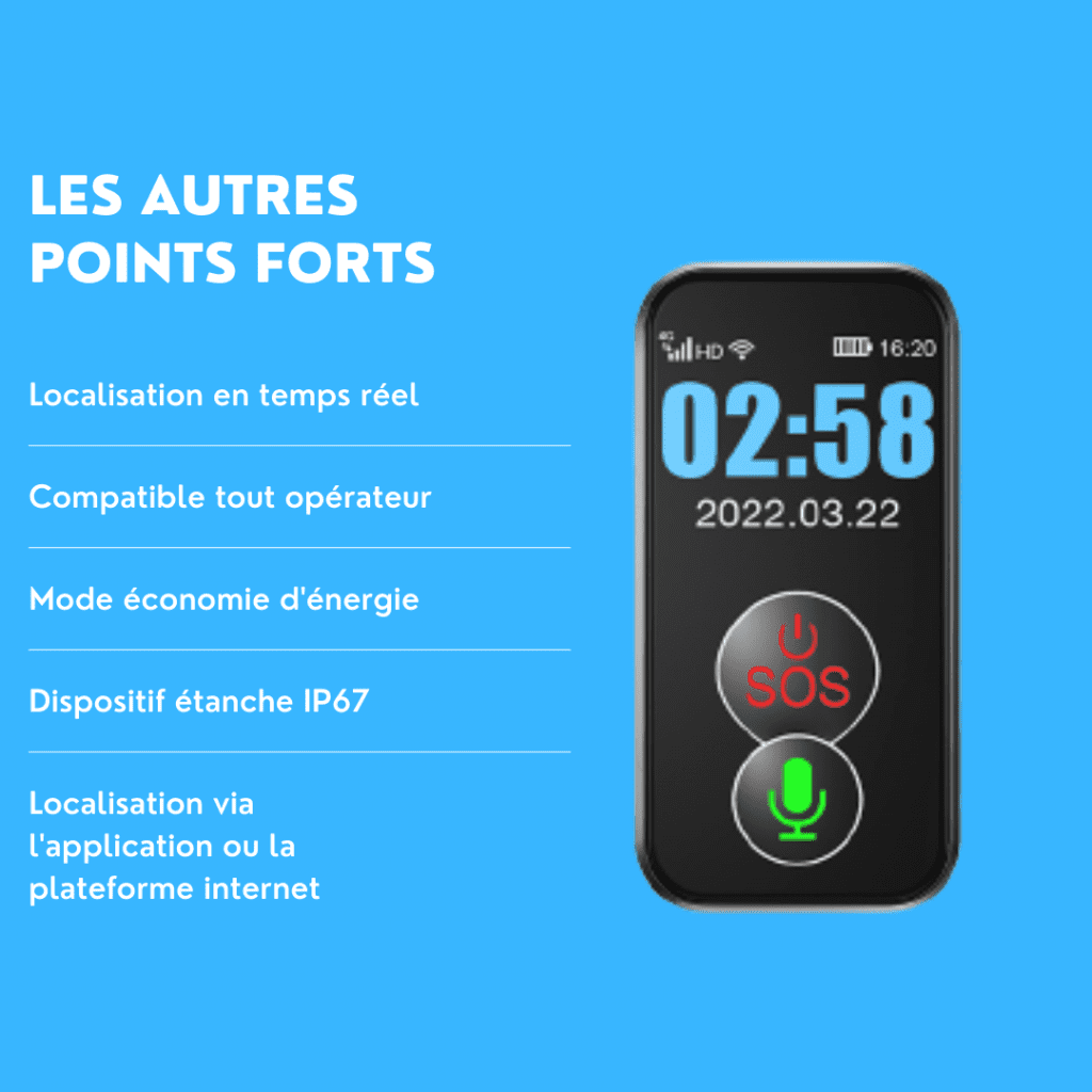 Tracker GPS avec appel d'urgence discret - SAURON SECURITE